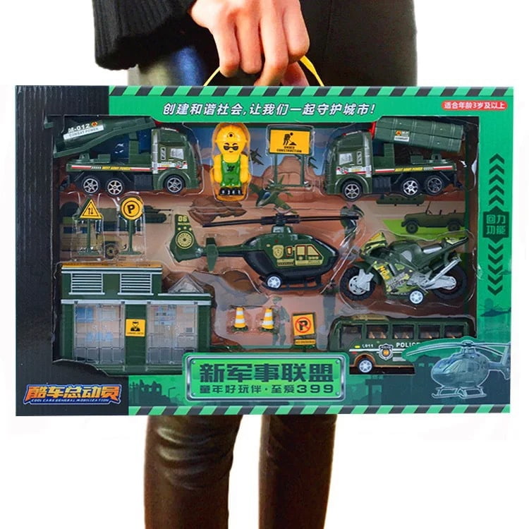 Push And Go Car Vehicles Toys Pull Back Cartoon Play For 2 3 Years Old ...