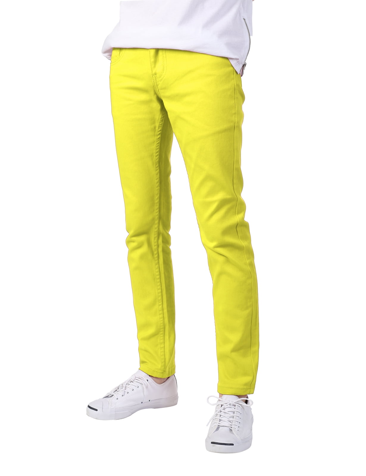 Yellow Skinny Jeans For Men