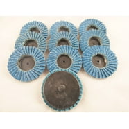 3M 7485 3 in. Scotch-Brite Roloc Brown Coarse Surface Conditioning Disc ...