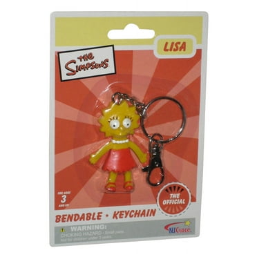BART SIMPSON 2.5 BENDABLE KEYCHAIN - Walmart.com