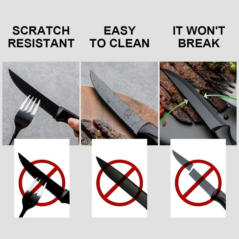 Gothic Knife And Fork Set