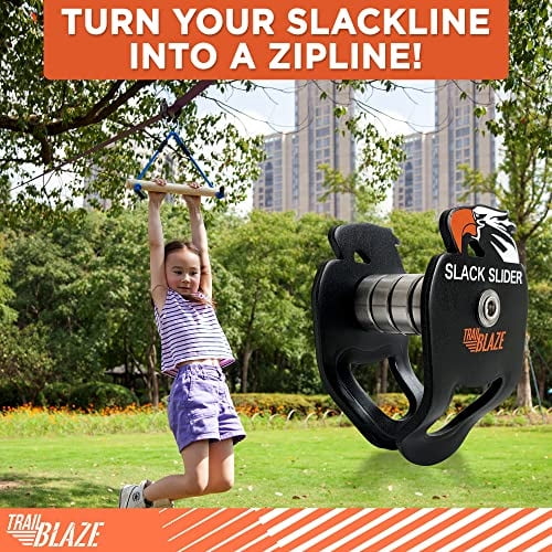 Trailblaze Ninja Slider Slackline Polea - Zipline Kits para Ninja ...