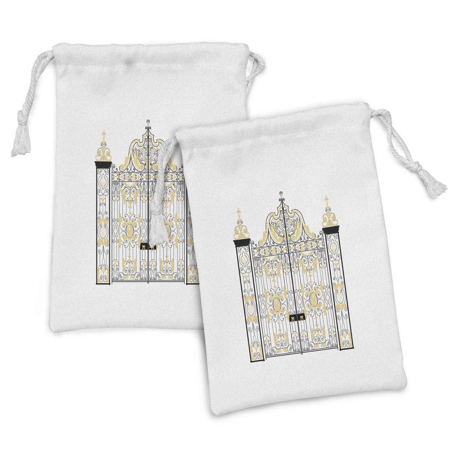 Duke Fabric Pouch Set of 2, Kensington Palace Door Royal Family Duchess ...