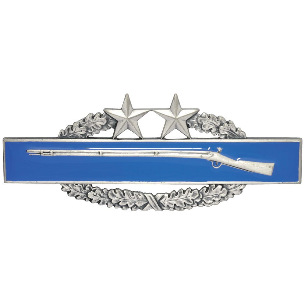 Combat Infantry Badge (CIB) 3rd Award Full Size Sil/Ox - Walmart.com