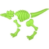 Curious Minds Busy Dinosaur Bones Sand Mold Set, 21 Pieces, Sandbox ...