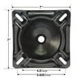 Springfield Marine Economy Fixed Height Pedestal for Boat Seat - 7 ...