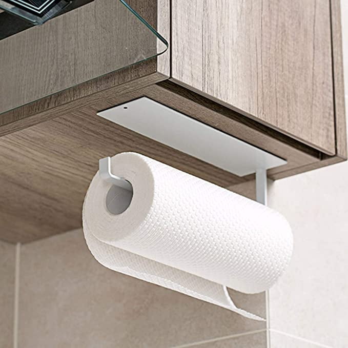 Kitchen roll rack, wall mounted Paper towel rack, toilet paper roll ...