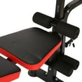 VIBESPARK Adjustable Weight Bench 600lbs, 5-in-1 Folding Bench Press ...