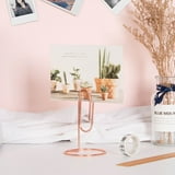 HeroNeo Nordic Paper Clip Table Card Memo Holder Stand Photo Clips ...