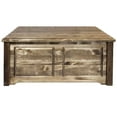 Homestead Collection Coffee Table w/ 2 Drawers, Stain & Lacquer Finish ...