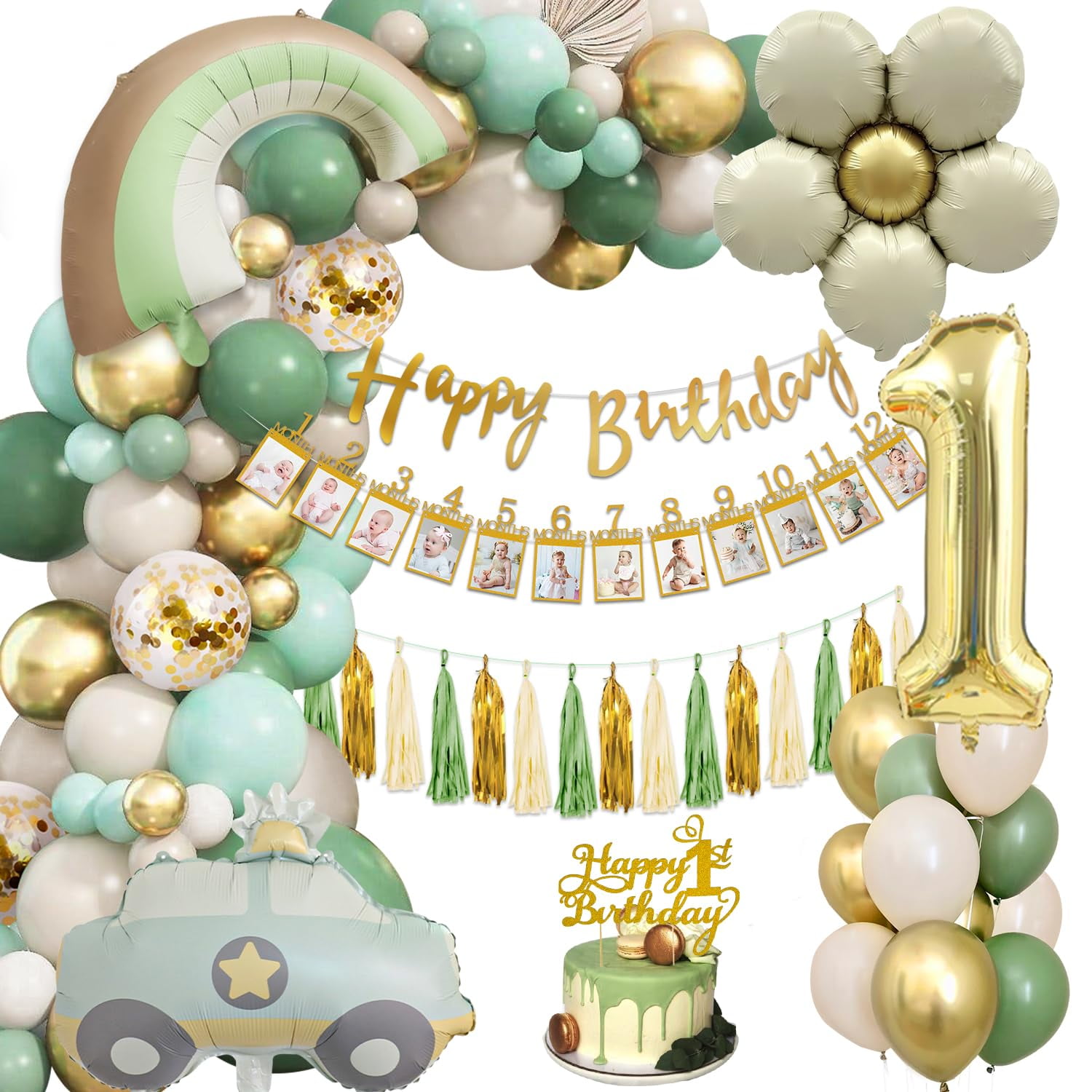 Click here for Yansion 1st Birthday Decorations For Boy Girl  Fir... prices
