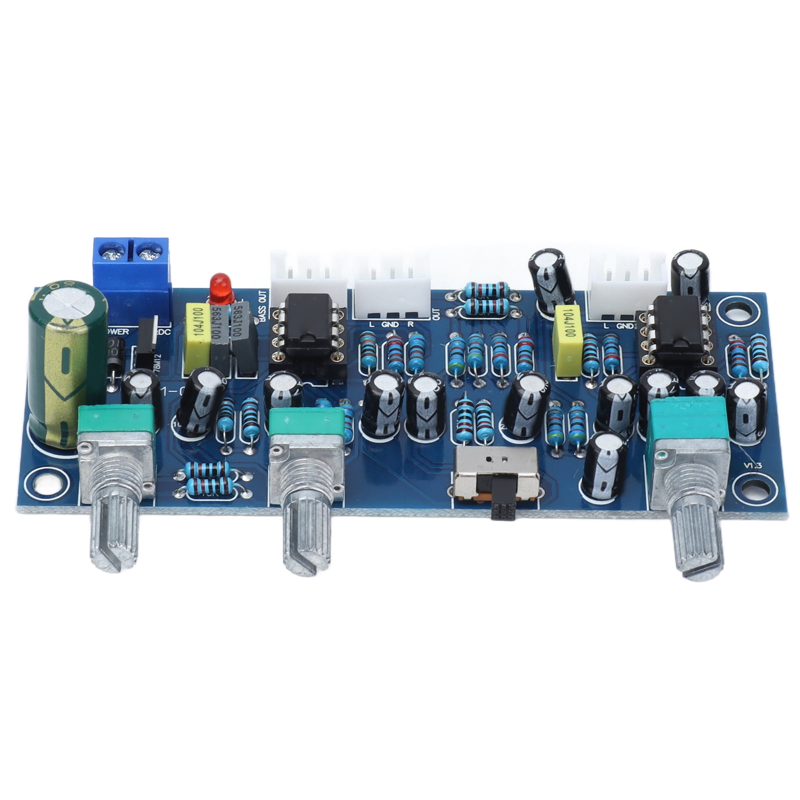Buy FTVOGUE Subwoofer Pre Board 2.1 Channel 2.0 Full Tones Adjustable ...