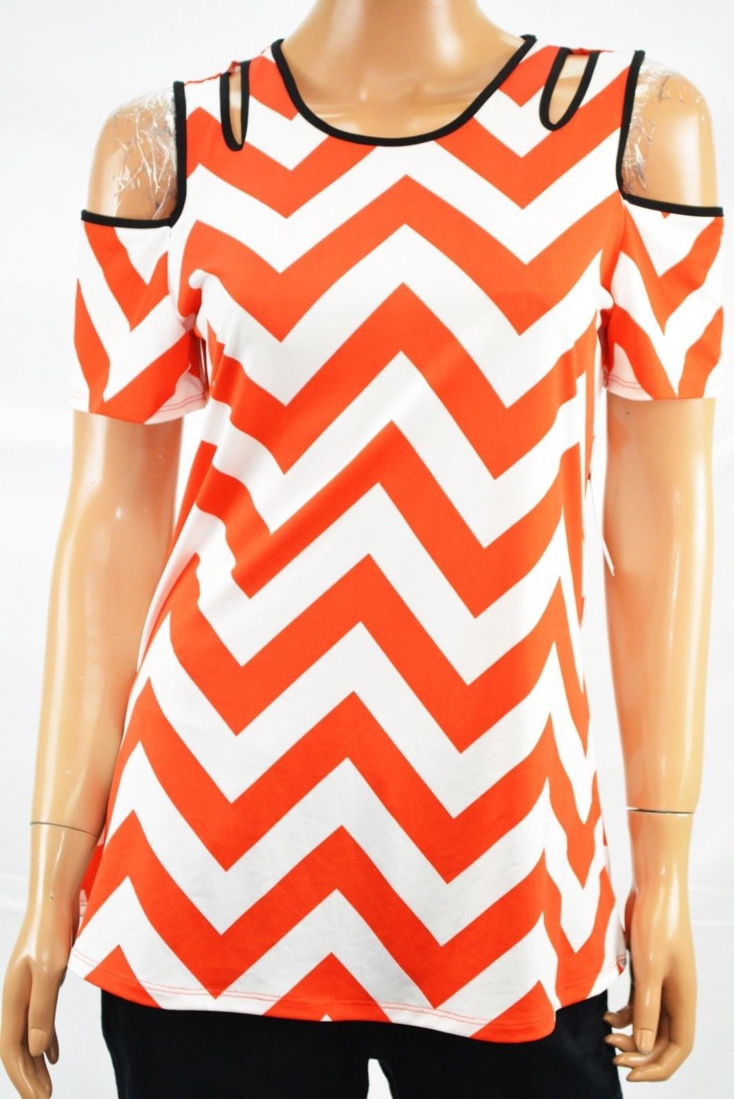 Crimson Chevron Top