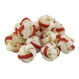 Dingo Goof Balls 15 Count, Rawhide and Chicken Dog Treat in Playful ...