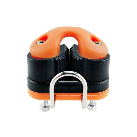 TILIYHELLO Double ball bearing quick entry boat cam cleat rope clip ...