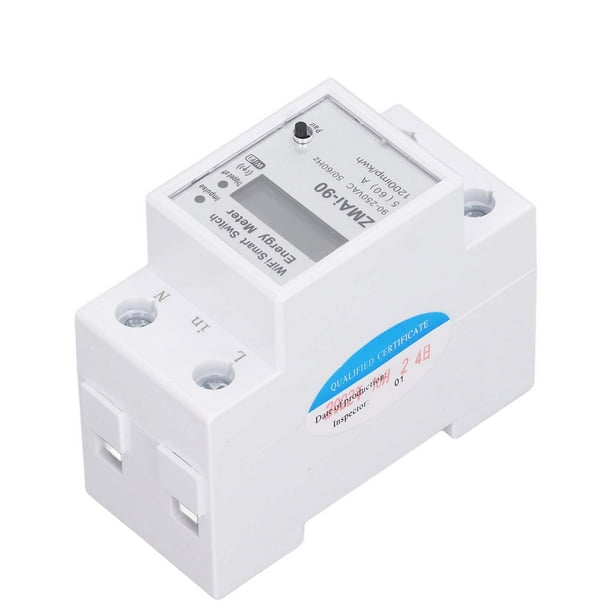 WIFI Power Meter,Single Phase Energy Meter Electricity Usage Monitor ...
