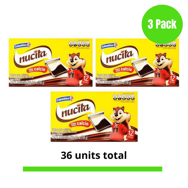 Nucita Cream (Pack of 3) Creamy sweet with milk and cocoa Each comes ...