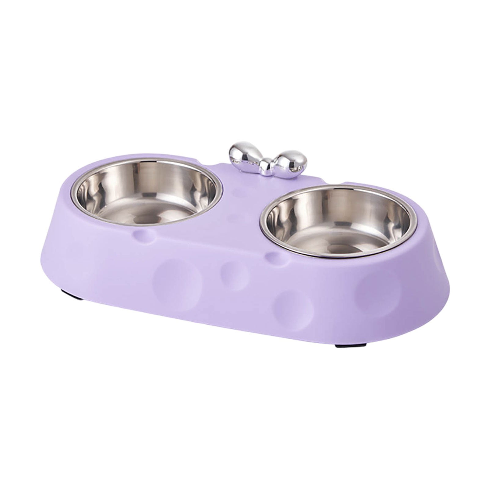 Click here for Sifdseng Stainless Steel Double Bowl Cat Food Dish... prices