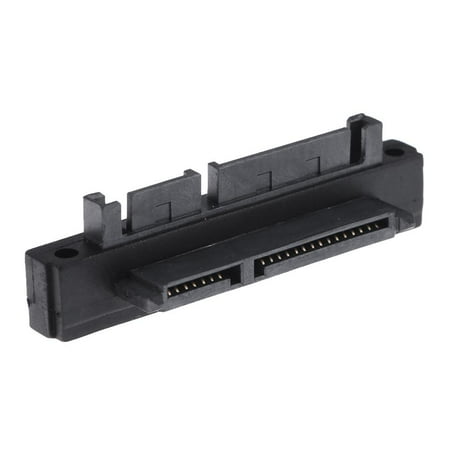 Omni Stylish 90 Degree 22Pin SATA Male to Female Port Adapter for SATA ...