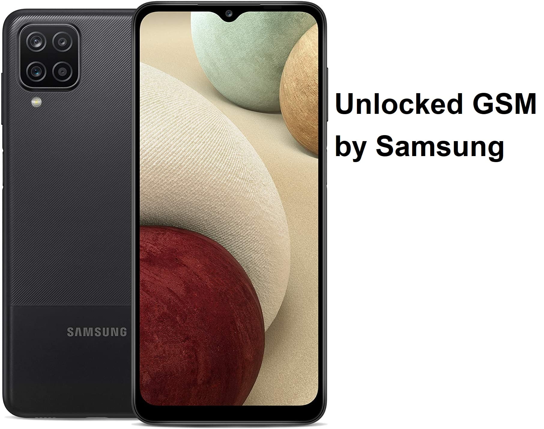 SAMSUNG Galaxy A12 A125U 32GB GSM / CDMA Unlocked Android Smartphone ...