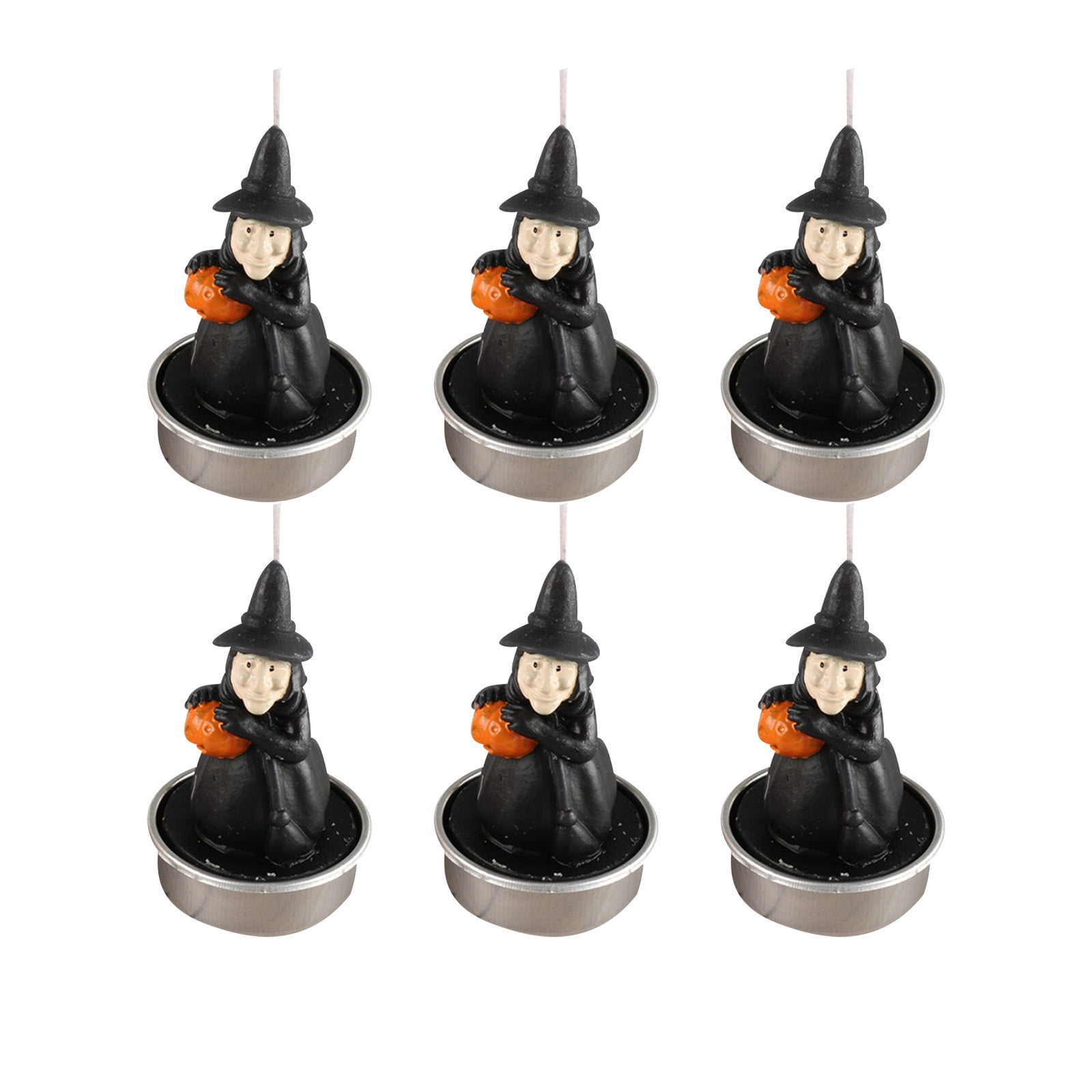 Click here for Aihimol 6pcs Halloween Candles Pumpkin Shaped Cand... prices