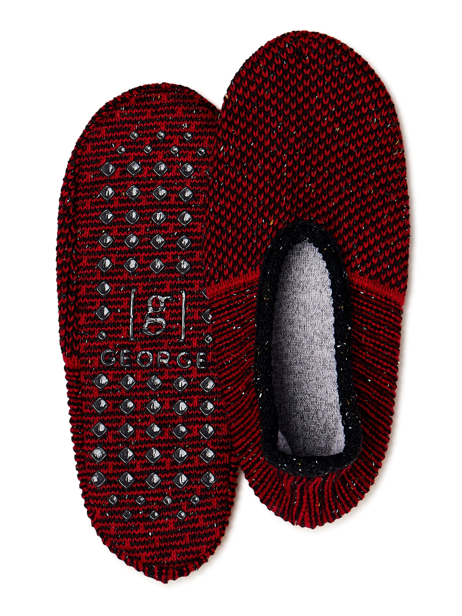 George Men's Slipper Socks, 1-Pack - Walmart.com
