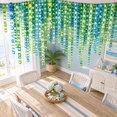 600 Sheet Paper Chain Garland Strips Blue - Walmart.com
