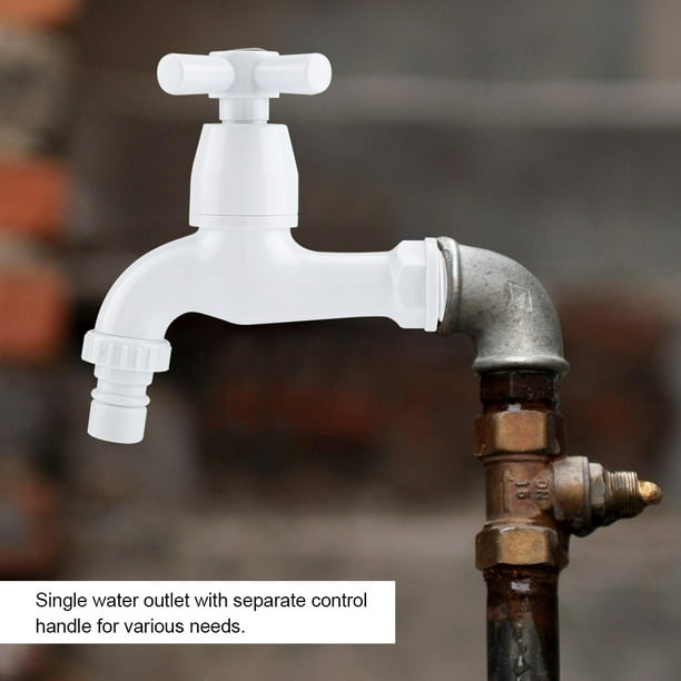 Water Faucet Washing Machine Faucet Sink Water Tap ABS Plastic Washing ...