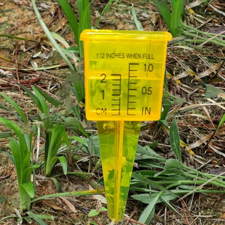 Rain Gauge Rain Water Meter Measuring 1.5in Easy to Install Landscape ...