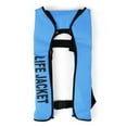 TOMSHOO Manual Inflatable Life Jacket, Durable TPU Nylon, 150kg ...