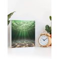 Wood Box Sign Ocean Beaches Square Boxes Sgin Desk Decor Decorative ...