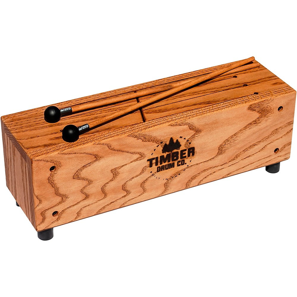 Timber Drum Company Slit Tongue Log Drum with Mallets - Walmart.com ...