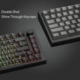 Womier Shine Through - PBT keycaps,Side Printed Keyboard keycaps 75 ...