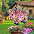 2D Flat Cow Catcher Colorful Acrylic Style Window Hanging - Walmart.com