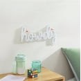 Urban Shop 9.5" x 21" Howdy White LED Wall Sign - Walmart.com