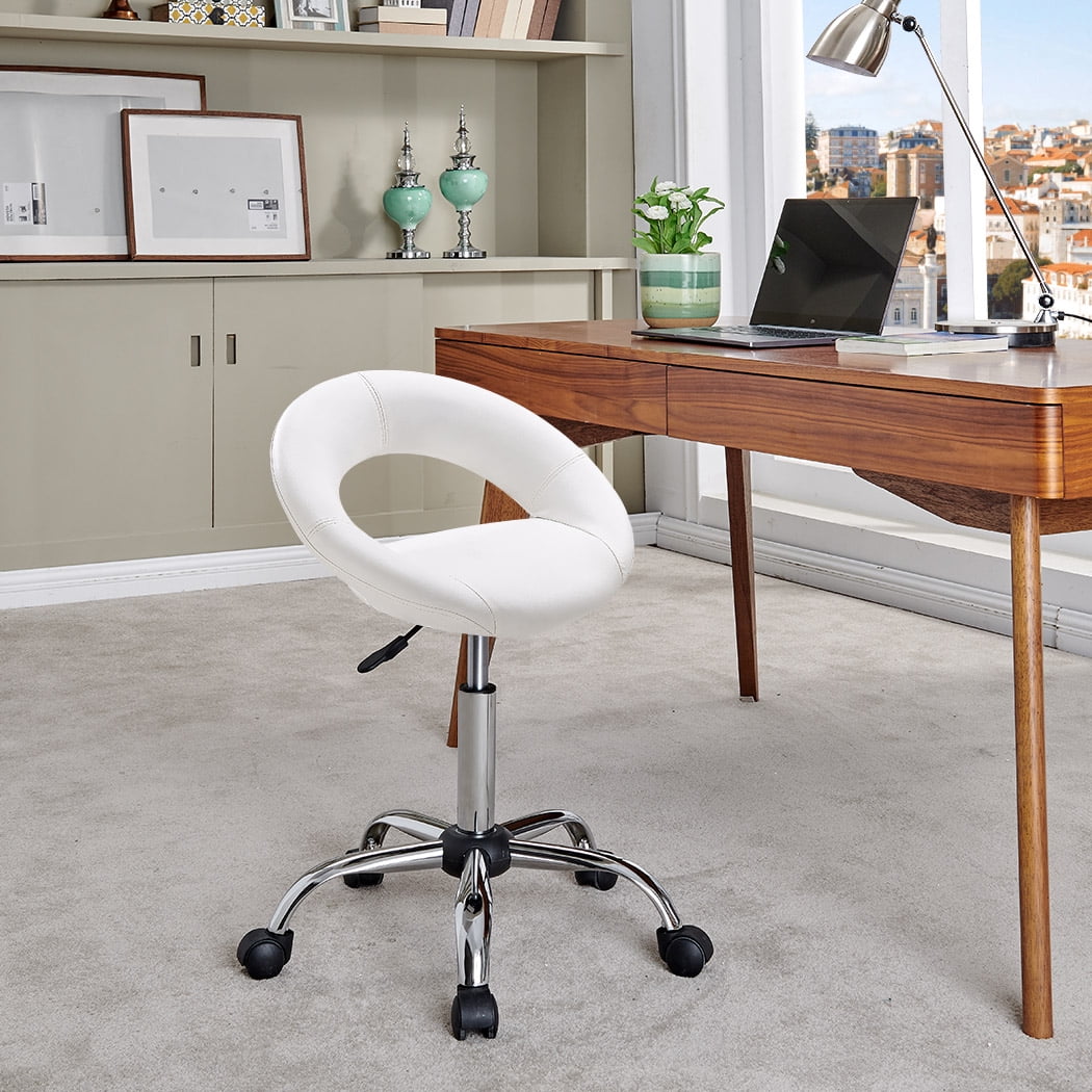 Desk Chair Cute Vanity Chair Home Office Desk Chair with Wheels, Modern ...