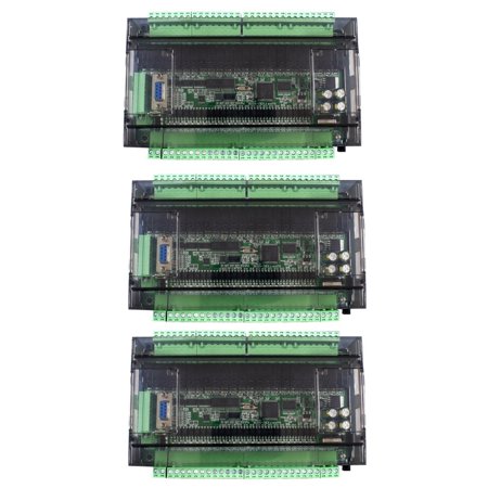3X FX3U 48MR RS485 (Real Time Clock) 24 Input 24 Relay Output 6 Analog Input 2 Analog Output Plc ...