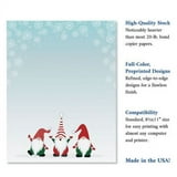 Christmas Gnomes Stationery - Holiday Letters, Printer Paper, 25 Sheets ...