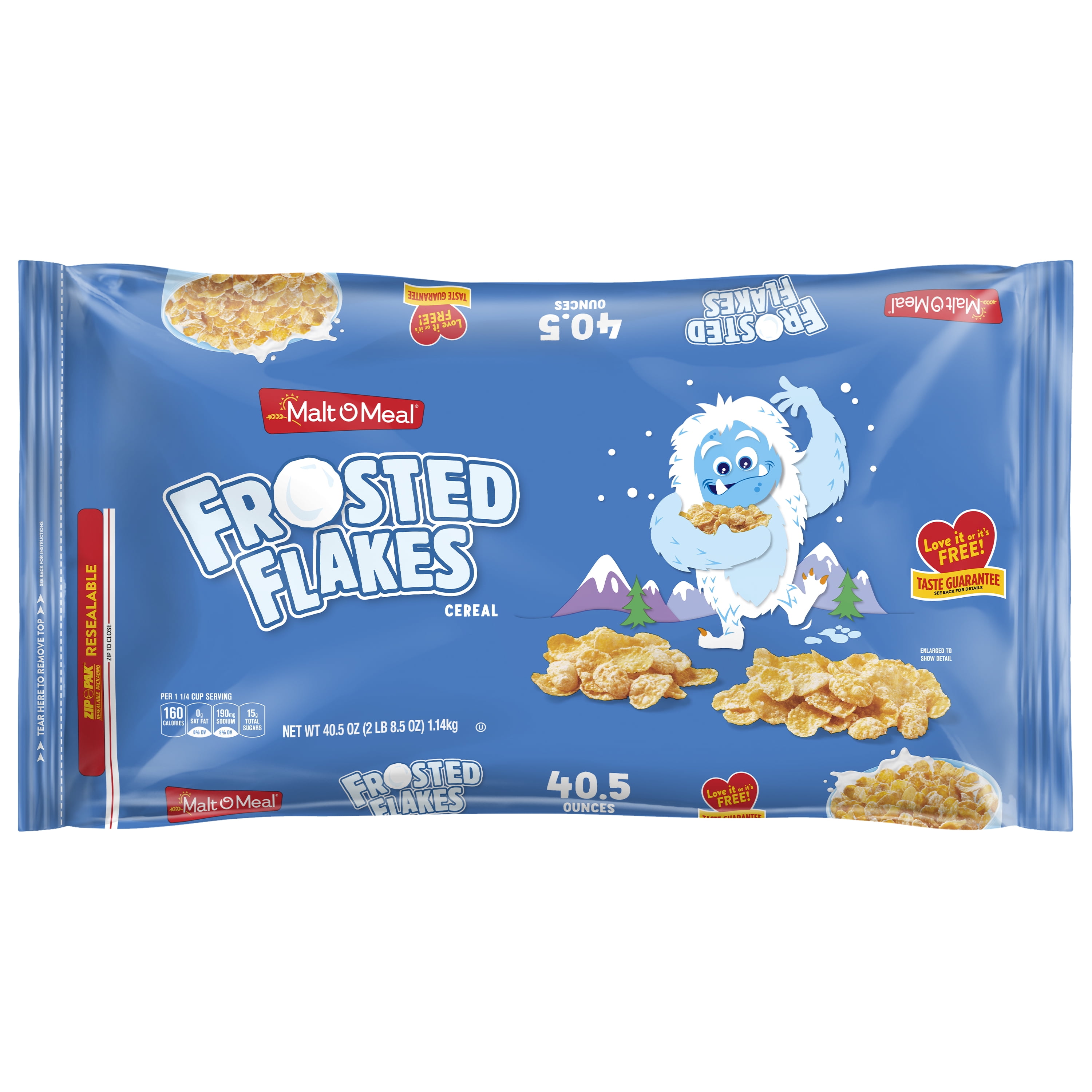 Malt O Meal Frosted Flakes Cereal Frosty Flakes Breakfast Cereal 405