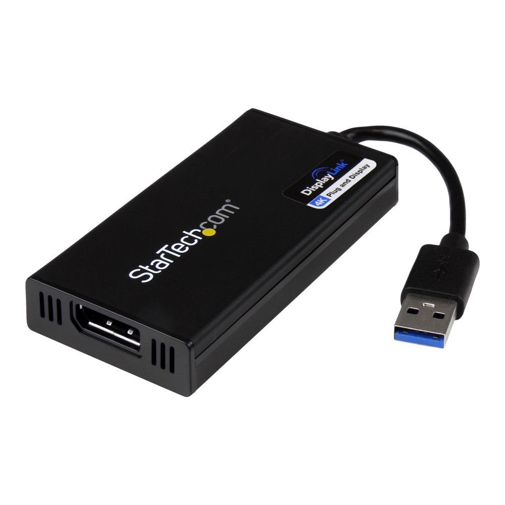 StarTech.com USB 3.0 to 4K DisplayPort External Multi Monitor Video ...