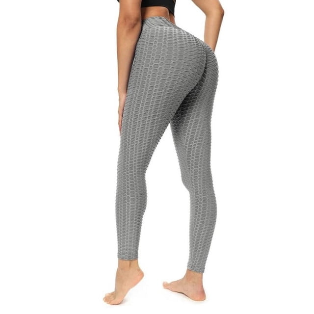 Womens Leggings Butt Lift High Waist Push Up Yoga Pants Anti Cellulite