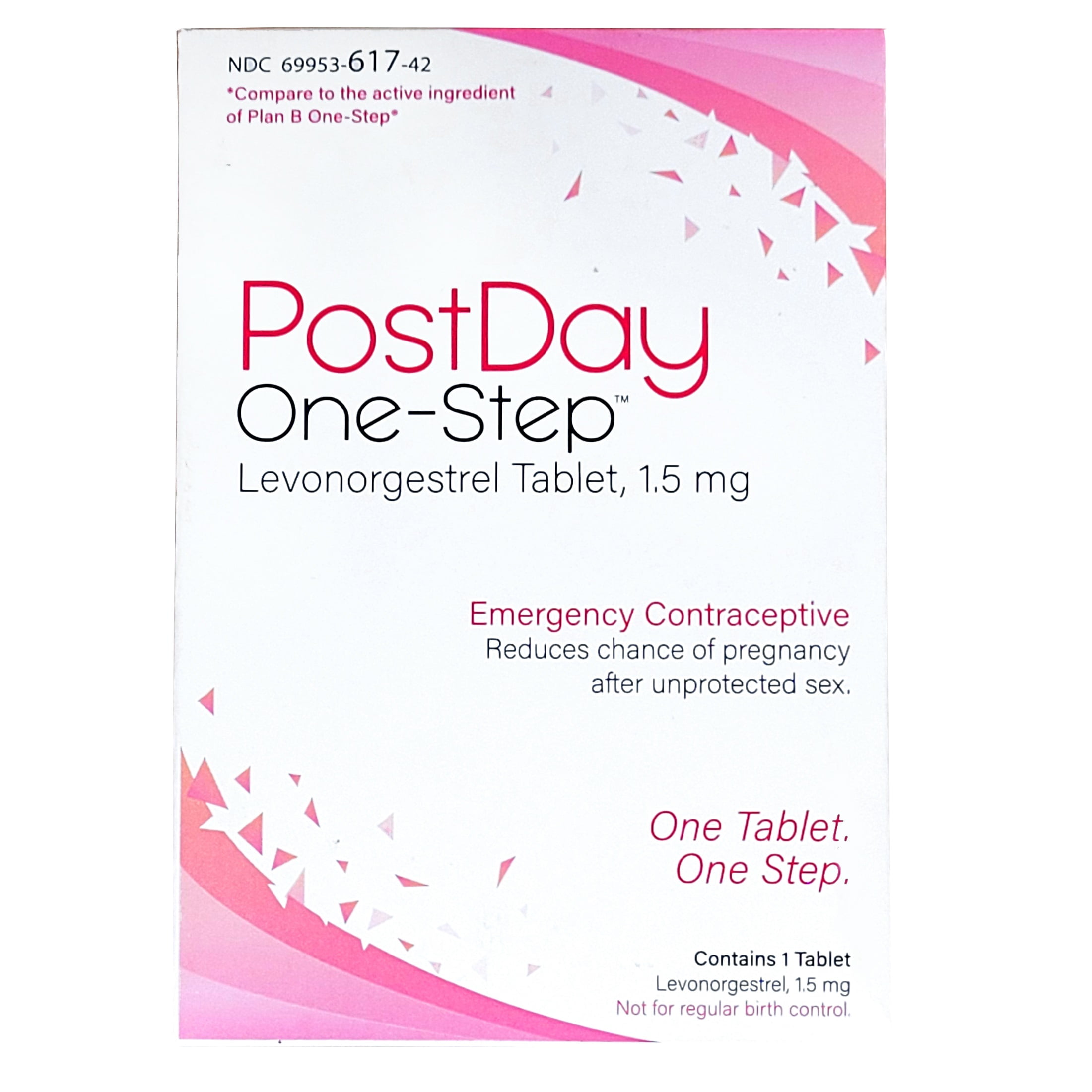PostDay One-Step Morning After Pill Emergency Contraceptive ...