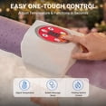 Segmart Inflatable Hot Tub for 4-6 People, Portable Outdoor Spa w/Built ...