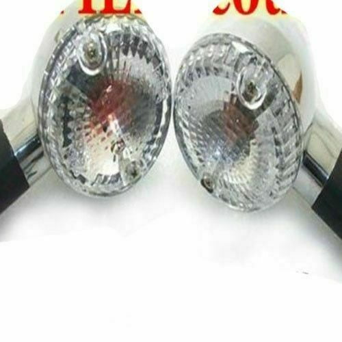 Fits Royal Enfield Turn Signal Indicator Set Chrome Textured - Walmart.com
