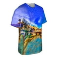 Alzette River Mens T-Shirt All Over Print - Walmart.com