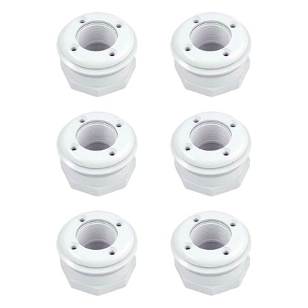 Hayward Swimming Pool Return Complete Vinyl Inlet Outlet Fitting 1.5 ...