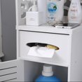 UBesGoo 3-Shelf Free Standing Bathroom Storage Cabinet Organizer for ... UBesGoo 3-Shelf Free Standing Bathroom Storage Cabinet Organizer for ...