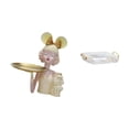 Girl Statue Key Storage Tray Organizer Resin Decorative Tray Modern Art ...