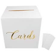 Antique White Card Box, Blank - Walmart.com