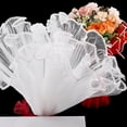 8 Count Flower Wrapping Mesh Paper, Red, Pink, White, Purple, Floral ...